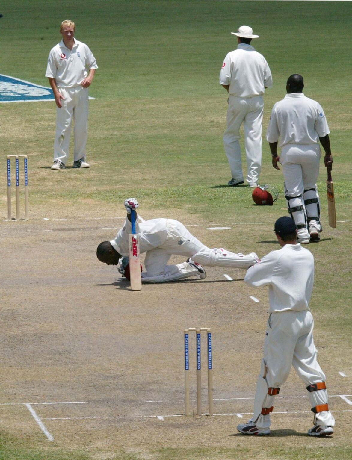 Brian Lara, recorded the highest individual test score TWICE, 375 and 400*