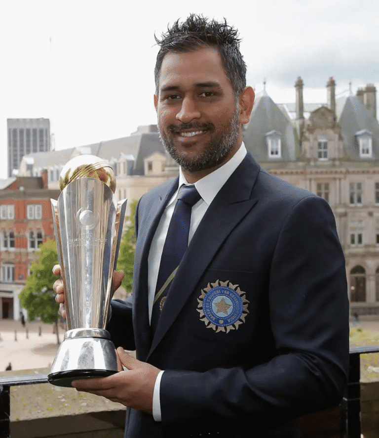 MS Dhoni only captain in the history of cricket to have won all three ...